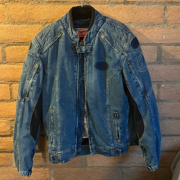 Jackets & Coats | Cortech Dsx Racing Jacket Motorcycle Motorcross Denim ...